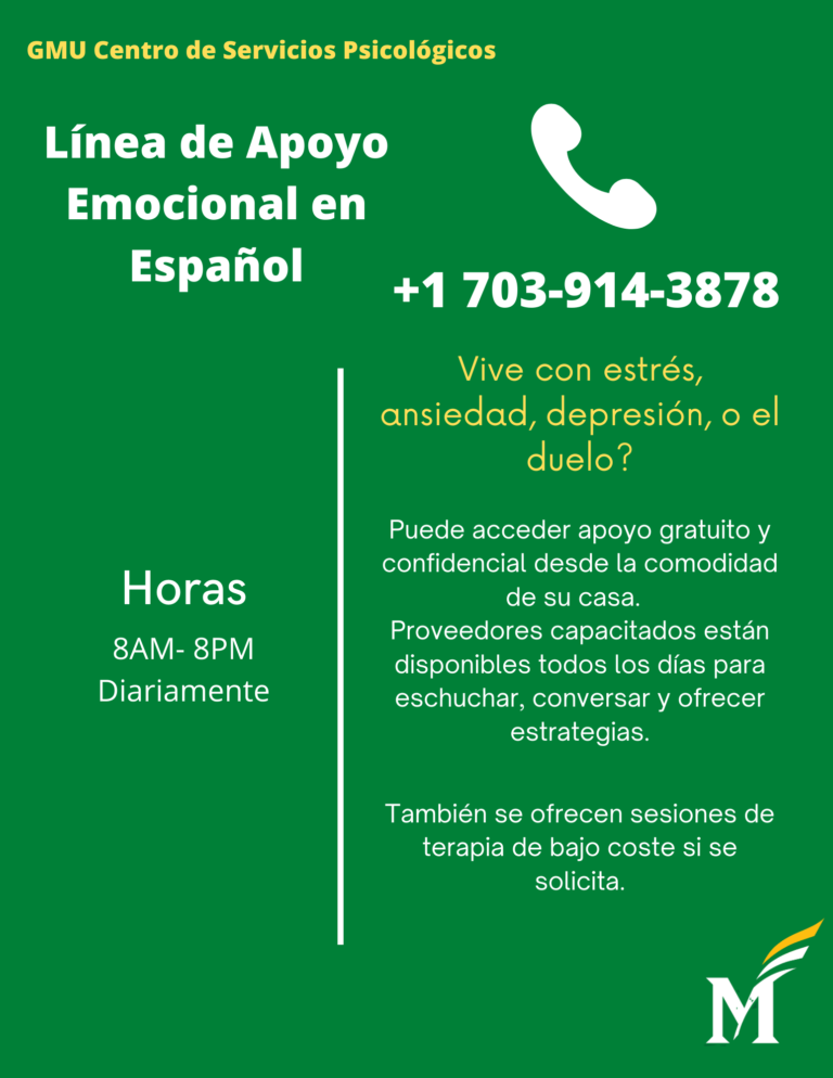 Emotional Support Line - Counseling and Psychological Services